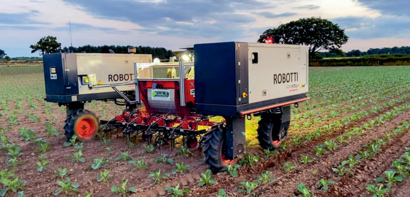 Ein vielseitiger und genauer Agrarroboter