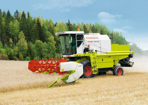 50 Jahre Claas Dominator