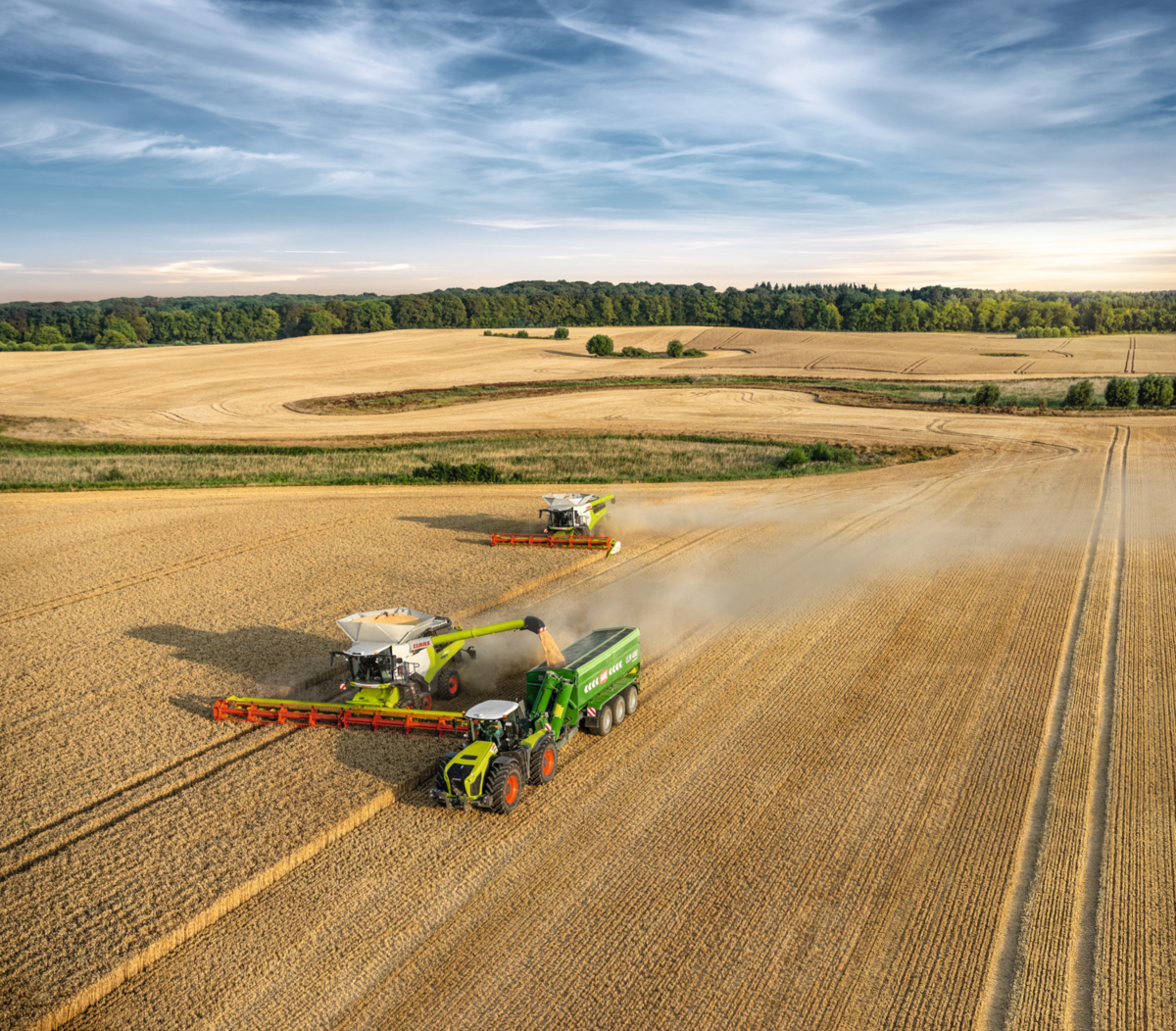 Lexion Hochleistungsmähdrescher von Claas - UFA-Revue