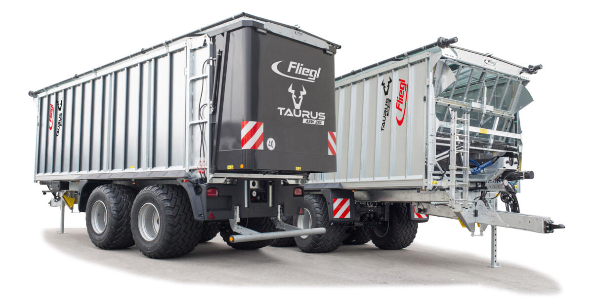 Abschiebewagen Taurus von Fliegl